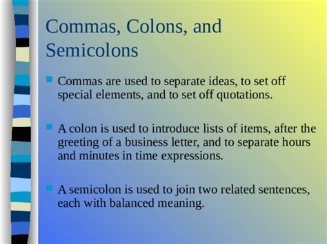 Commasn Английский язык Презентации