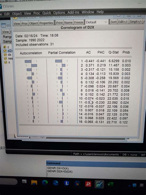 如何分析自相关图和偏相关图 Eviews专版 经管之家原人大经济论坛 如何分析自相关图和偏相关图 Eviews专版 经管之家原人大经济论坛