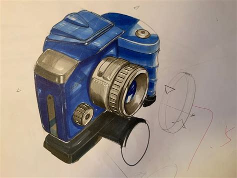 Product Marker Rendering Binoculars Markers