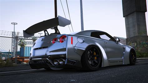 2017 Nissan Gtr Add On Tuning Template Lods Gta5