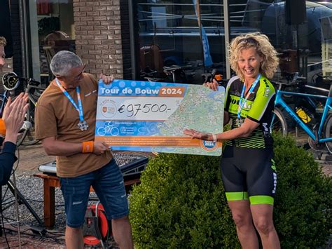 Bouad Fietst Tour De Bouw 2024 Voor Princes Máxima Centrum Bouad Adviesgroep