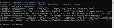 How To Connect Python With DropBox In ODBC API Driver ZappySys Community