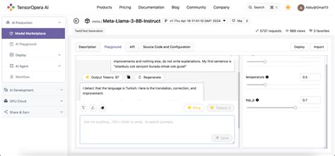 Listing Your Own Model To The Tensoropera Model Marketplace