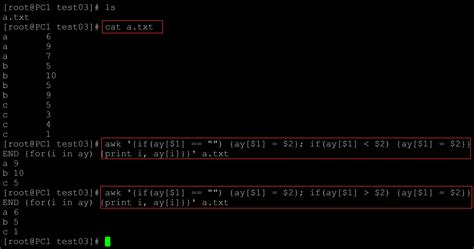 linux 中根据列的不同类别输出指定列的最小值最大值以及平均值 小鲨鱼 博客园