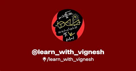 Learnwithvignesh Linktree