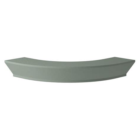 Halesworth Grain Reed Green 349mm Right Hand Curved Classic Cornice