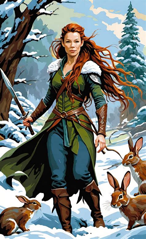 Day 15 Evangeline Lilly As Tauriel Xmas By Ltstephanie On Deviantart