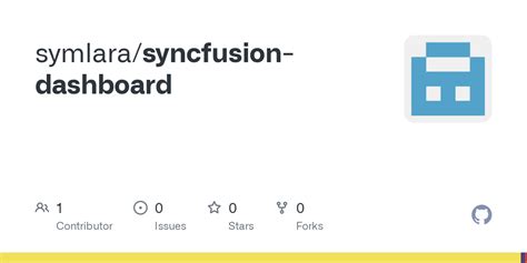 Github Symlarasyncfusion Dashboard