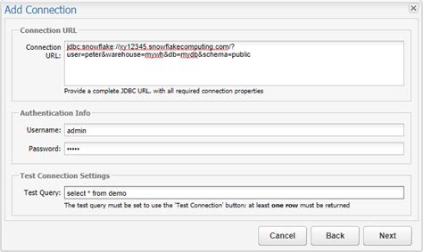 configuring connections snowflake customer support