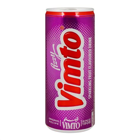 Vimto Sparkling Fruit Flavored Drink Slim Can 250ml