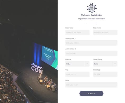 Dailyui 001 Event Signup Form Ui Design By Mohan On Dribbble
