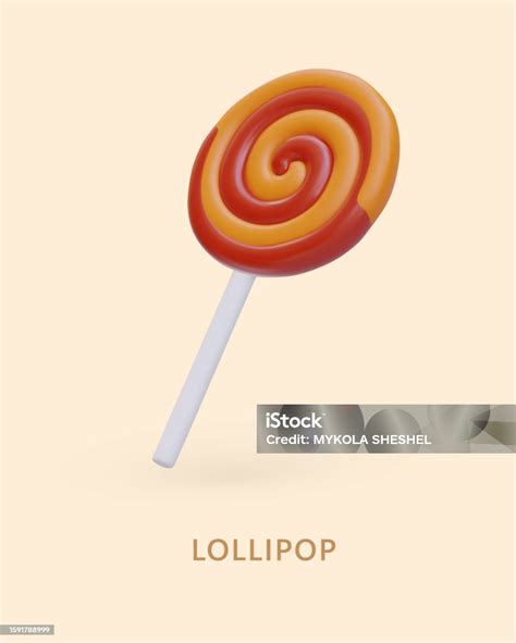막대기에 3d 나선형 색깔의 막대 사탕 클래식 어린이 과자 큰 둥근 사탕 0명에 대한 스톡 벡터 아트 및 기타 이미지 0명 3차원 형태 공휴일 Istock