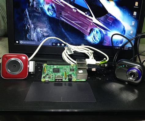 portable monitoring system using raspberry pi 2 usb camera 4 steps