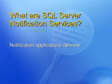 Ppt Sql Server 2000 Notification Services Powerpoint Presentation
