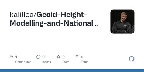 Github Kalillea Geoid Height Modelling And National Height Systems