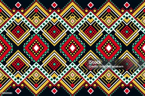 매끄러운 기하학적 인종 아시아 동양과 전통 패턴 디자인 질감과 바흐그라운드 카펫 의류 포장 및 벽지에 대한 실크와 패브릭 패턴 장식 0명에 대한 스톡 벡터 아트 및 기타