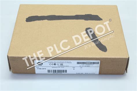 New Open Box Allen Bradley 1756 Of4 Controllogix Analog Output Module The Plc Depot