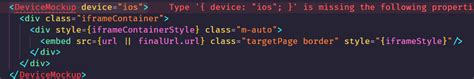 DeviceMockup VSCode Problem Issue 1118 Themesberg Flowbite Svelte