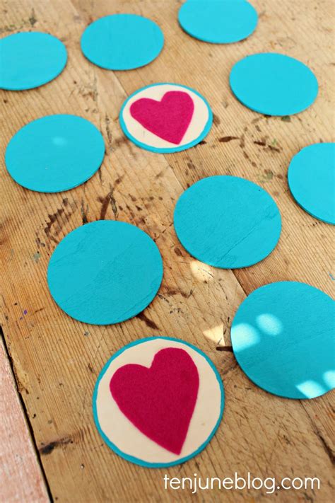 Ten June DIY Wood Felt Shape Matching Toy