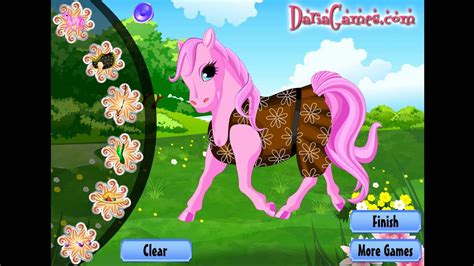 New мультик онлайн для девочек—Пони одевалка—Игры для детей Youtube