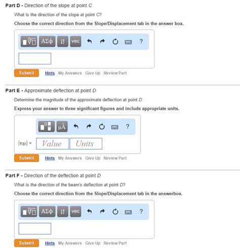 Solved Method Of Superposition Part A Deflection At Point C Chegg