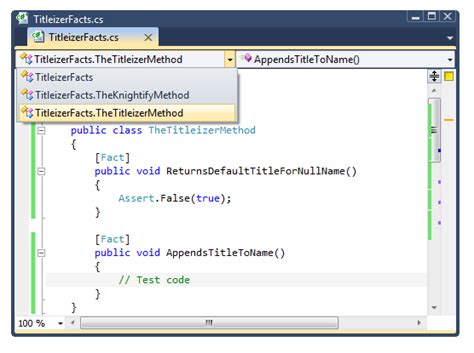 structuring unit tests you ve been haacked