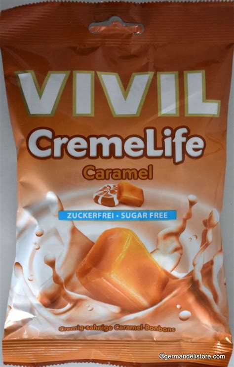 Vivil Cremelife Caramel Flavour Sweets Sugar Free 110g Sugar Free Caramel Flavoring