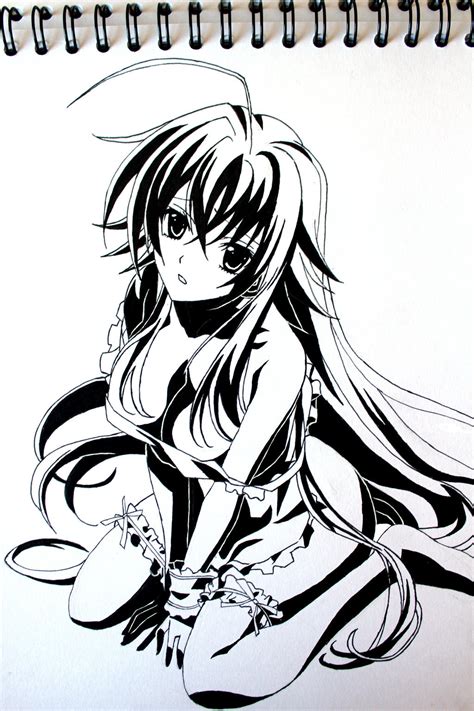 Rias Gremory ~high School Dxd By Vensaleyah On Deviantart