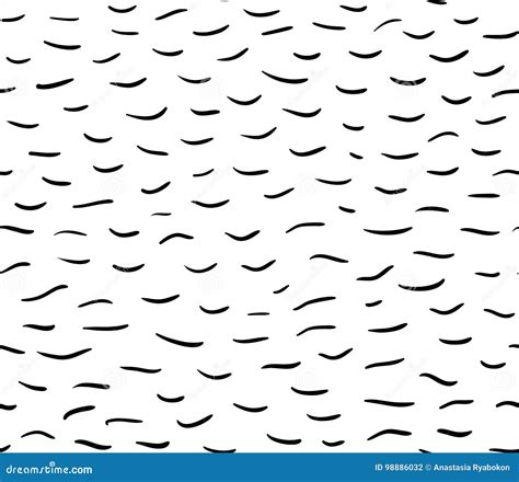 Handdrawn Random Line Pattern Vector Stock Vector Illustration Of Decor Black 98886032
