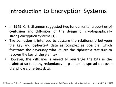 Ppt Chaotic Substitution Box Design For Block Ciphers Powerpoint