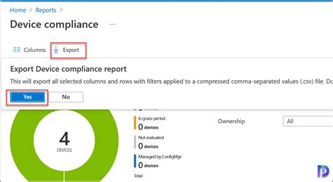 How To Generate And Export Intune Device Compliance Report