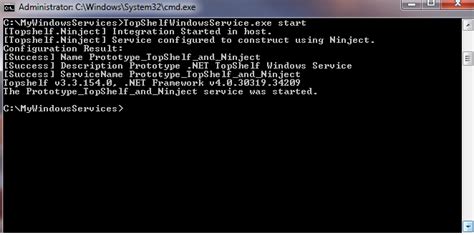 How To Create And Configure A Windows Service With Topshelf And Ninject