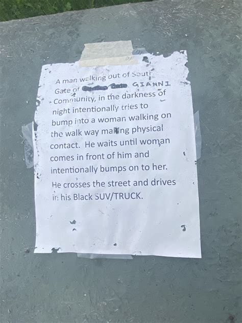 These Notes Have Been Randomly Showing Up Around The Neighborhood R