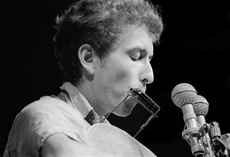 Bob Dylan Playing Harmonica Newport Folk Festival 1963 San Francisco Art Exchange