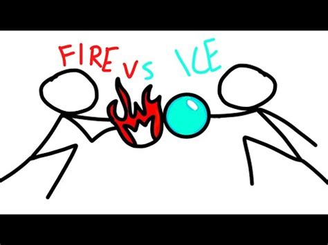 Fire Vs Ice Animation Youtube