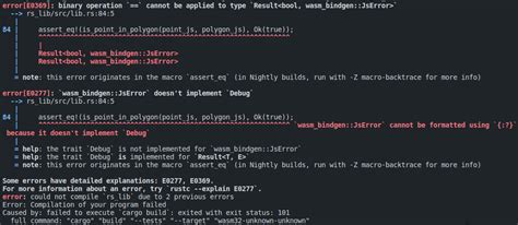 test function that return result don t works · issue 2975 · rustwasm wasm bindgen · github