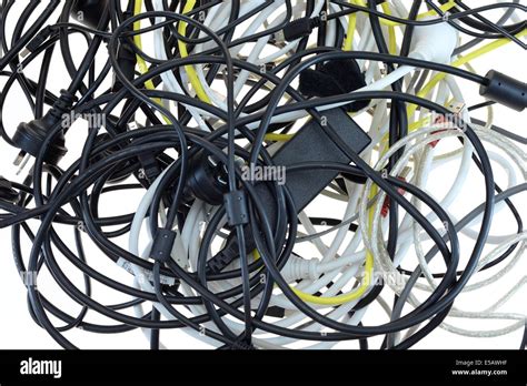 A Close Up Shot Of An Australian Power Cord Stock Photo Alamy