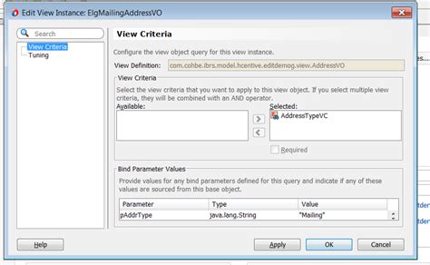 How To Control Sql Vo View Criteria Execution Oracle Forums