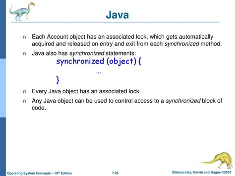 Chapter 7 Synchronization Examples Ppt Download
