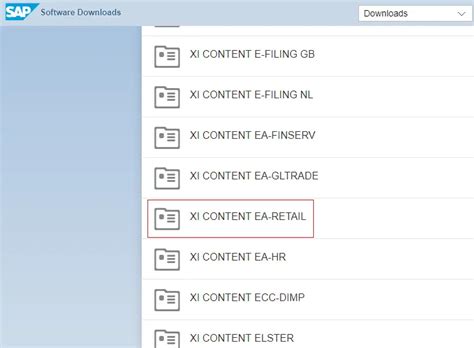 How To Import Standard Esr Content To Pipo Sap Integration Hub