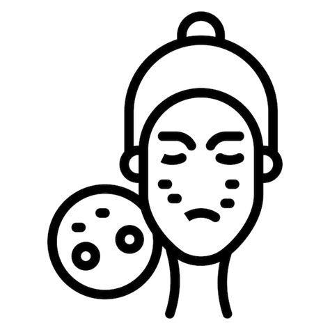 Premium Vector Pimples Icon Vector Image Can Be Used For Dermatology