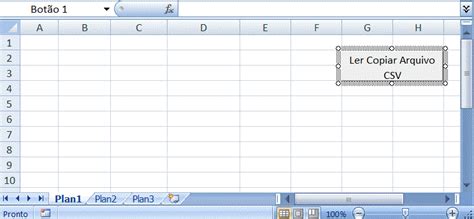 VBA Lendo E Importando Um Arquivo CSV No Excel