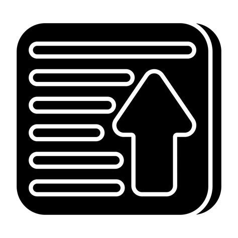 An Icon Design Of Data Upload 24021299 Vector Art At Vecteezy