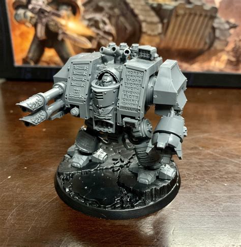 Venerable Dreadnought Conversion Kitbashing A Grey Knight Dreadnought