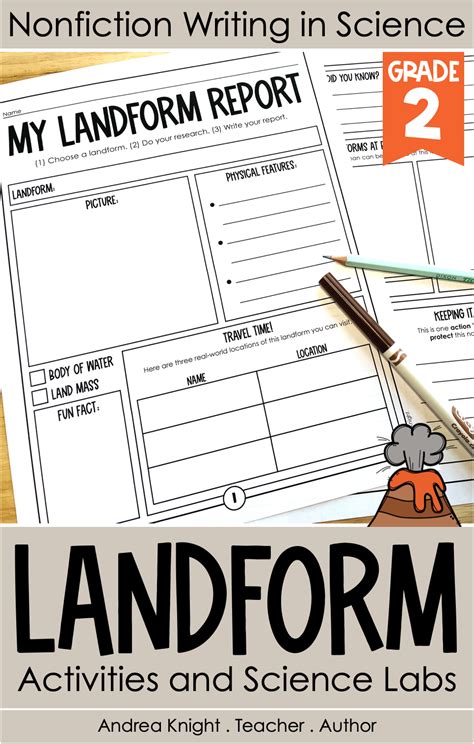 Landforms Science Activities For 2nd Grade In 2024 Landforms And Bodies Of Water Landforms