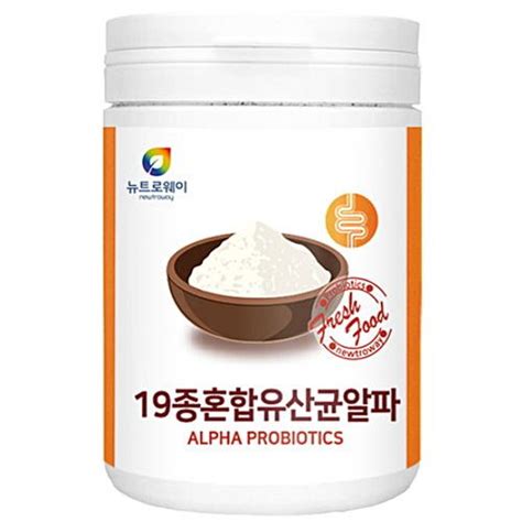 뉴트로웨이 19종 혼합 유산균 알파 230g 효능 부작용 실제 후기 성분 복용법 2025 필라이즈