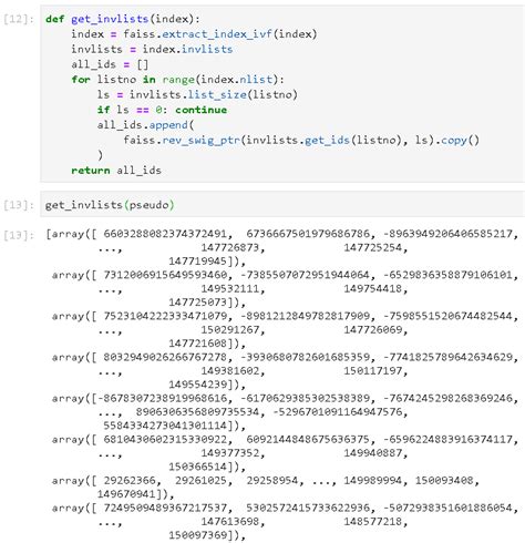 FAISS Returns Negative Ids Not Issue Facebookresearch Faiss GitHub