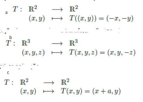 Solved In A B Verify If It Is Linear In C What Is Chegg Com