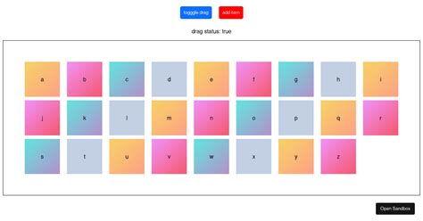 React Grid Rearrange Forked Codesandbox