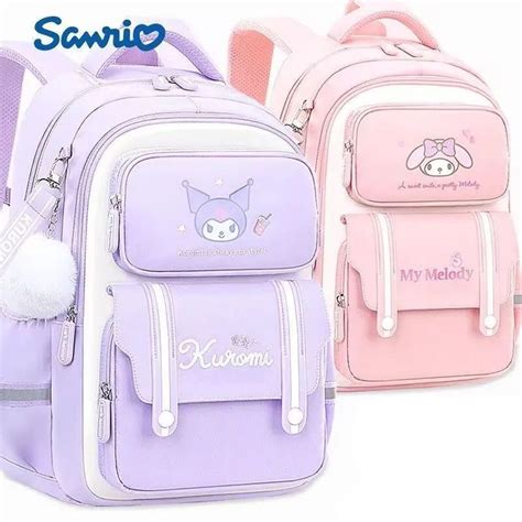 库洛米书包一年级小学生一二三到六女童女孩女生儿童护脊减负 阿里巴巴